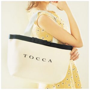 TOCCA 2017 SPRING/SUMMER 【付録】 TOCCA トッカ キャンバストートバッグ | 雑誌付録ダイアリー【発売予定・レビューブログ】